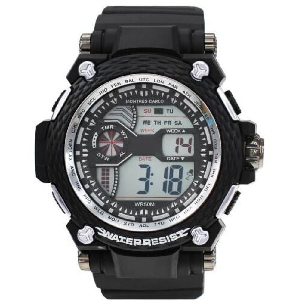 54mm Men's Military Alarm Army Water Resistant Sport Women Digital ...