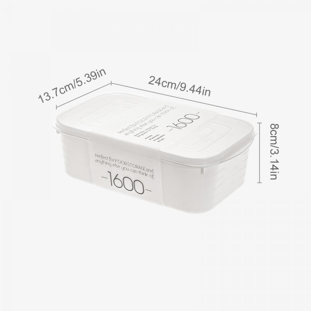 54oz Food Storage Container with Removable Drain Plate and Lid, 1PCS ...