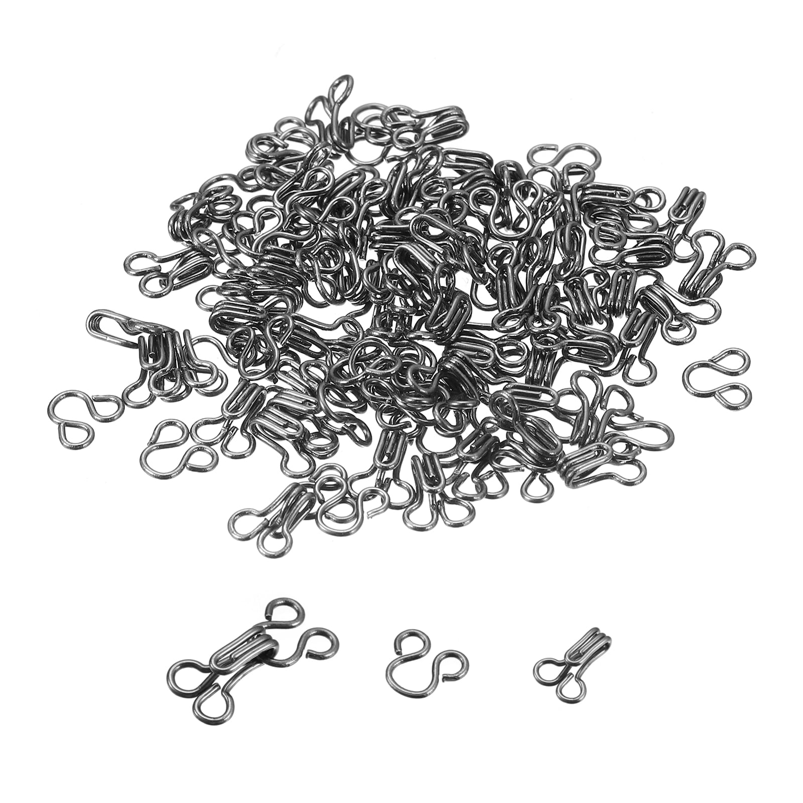 54pcs Sewing Hooks and Eyes Closure Suitable for Skirt Bra Clothing ...