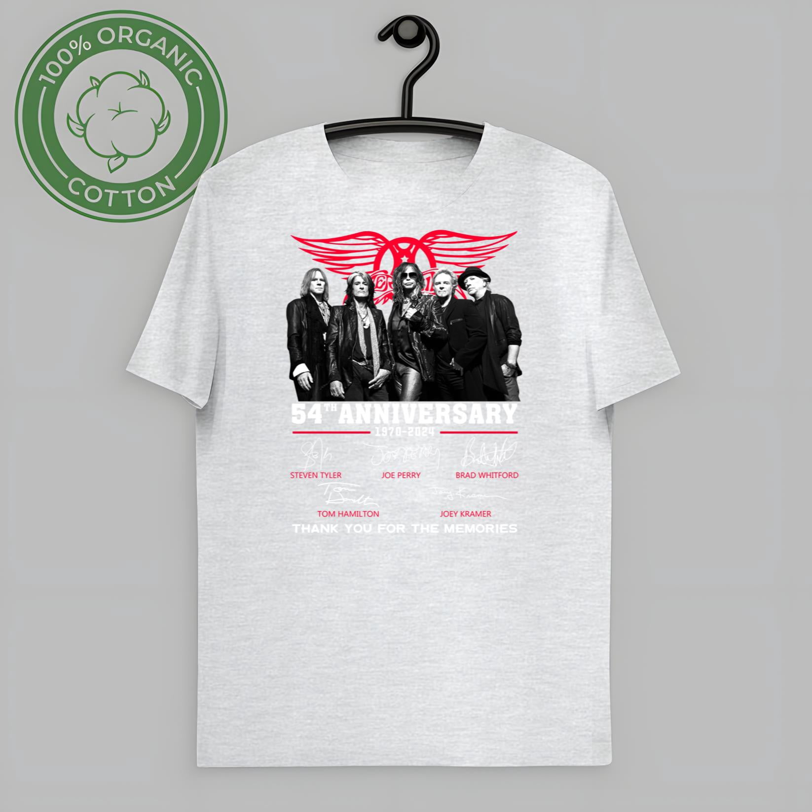 54th Anniversary Tour Shirt – Classic Rock Music Graphic Tee New ...