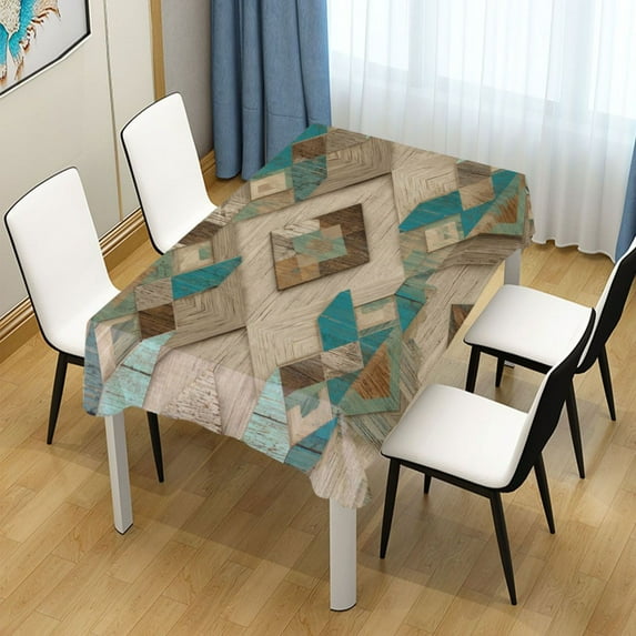 54x54 Inch Tablecloth Polyester Square Tablecloth for Home Kitchen ...