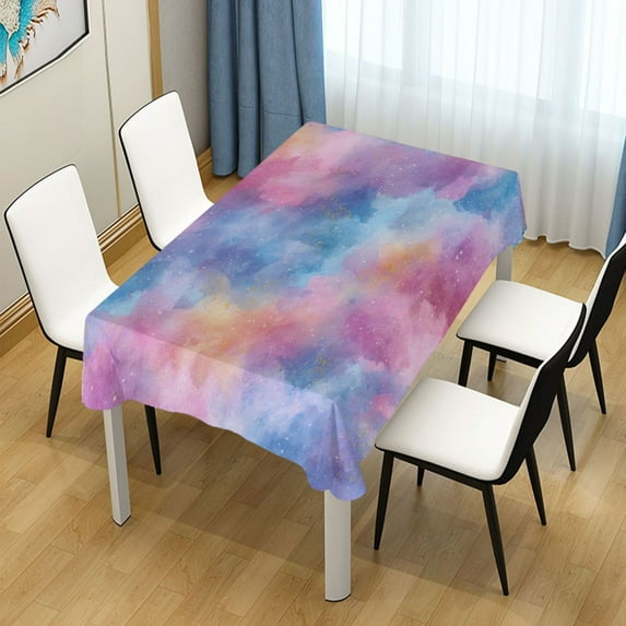 54x54 Inch Tablecloth Polyester Square Tablecloth for Home Kitchen ...
