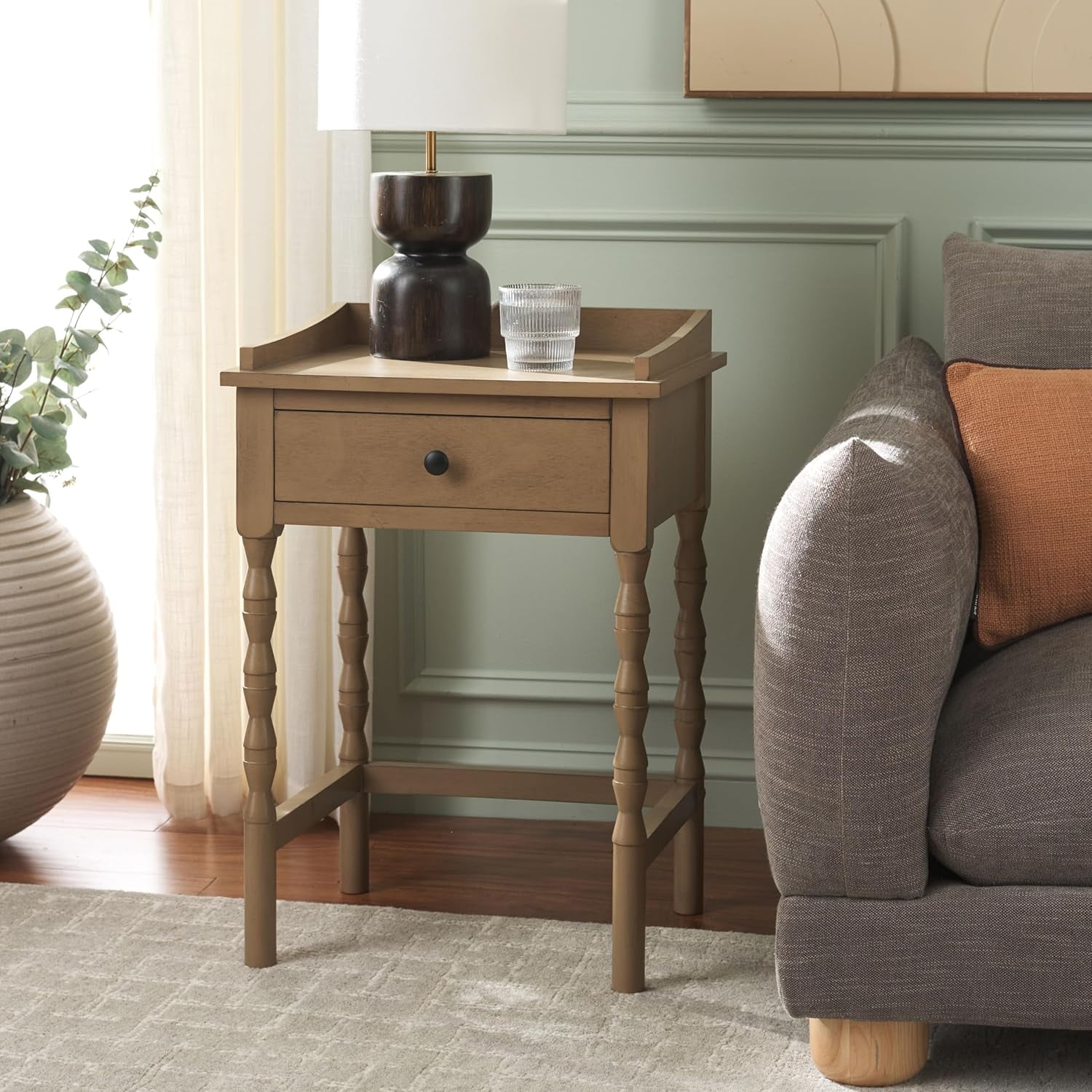 55.1“ TV Stand for TVs up to 65 Inch, Entertainment Center with Storage ...