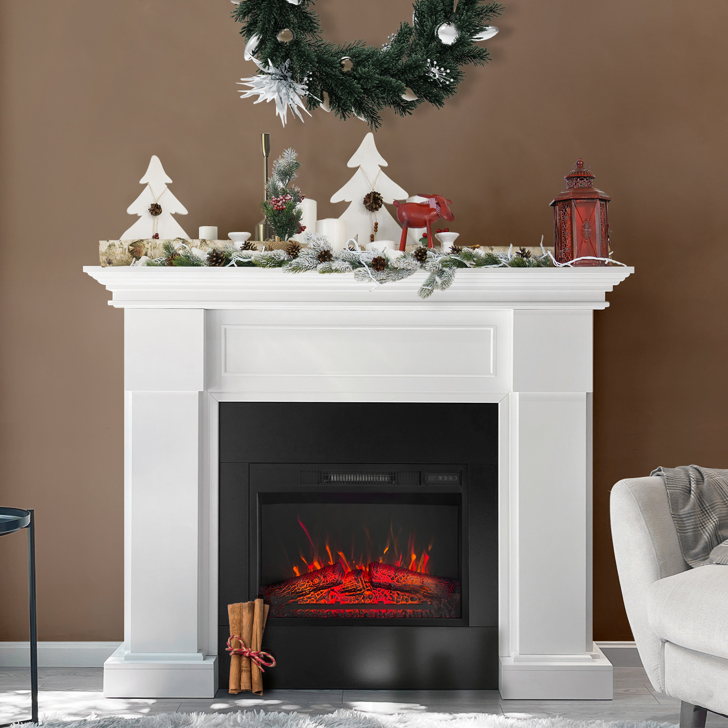 Better Homes & Gardens Freestanding Ceramic 1500W Portable Electric ...