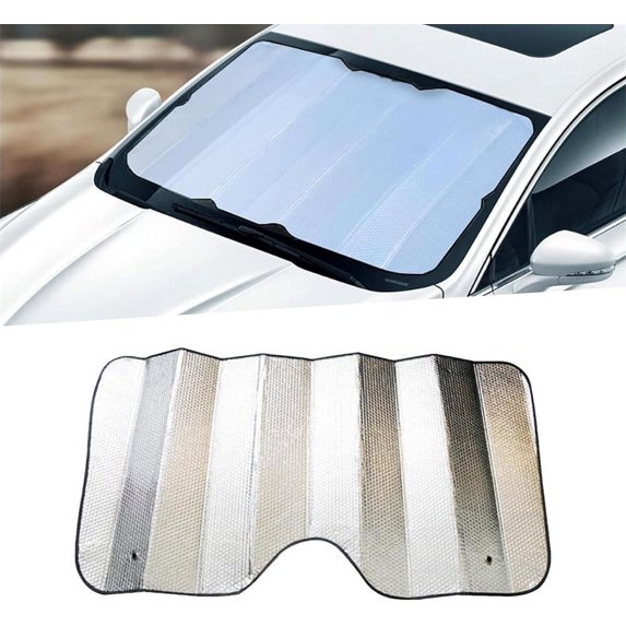 55.1Inch Large Car Windshield Sun Shade,Thickened Environmentally ...