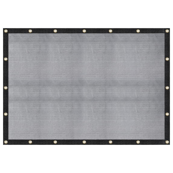 55% 6.5 x 10 FT Shade Cloth Sun Shade Net with Grommets Sunblock Mesh ...