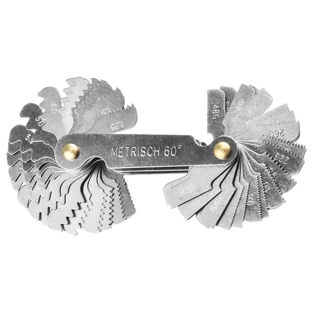 55/60 Degree Metric Inch Thread Plug Gauge Gear Tooth Screw Pitch ...