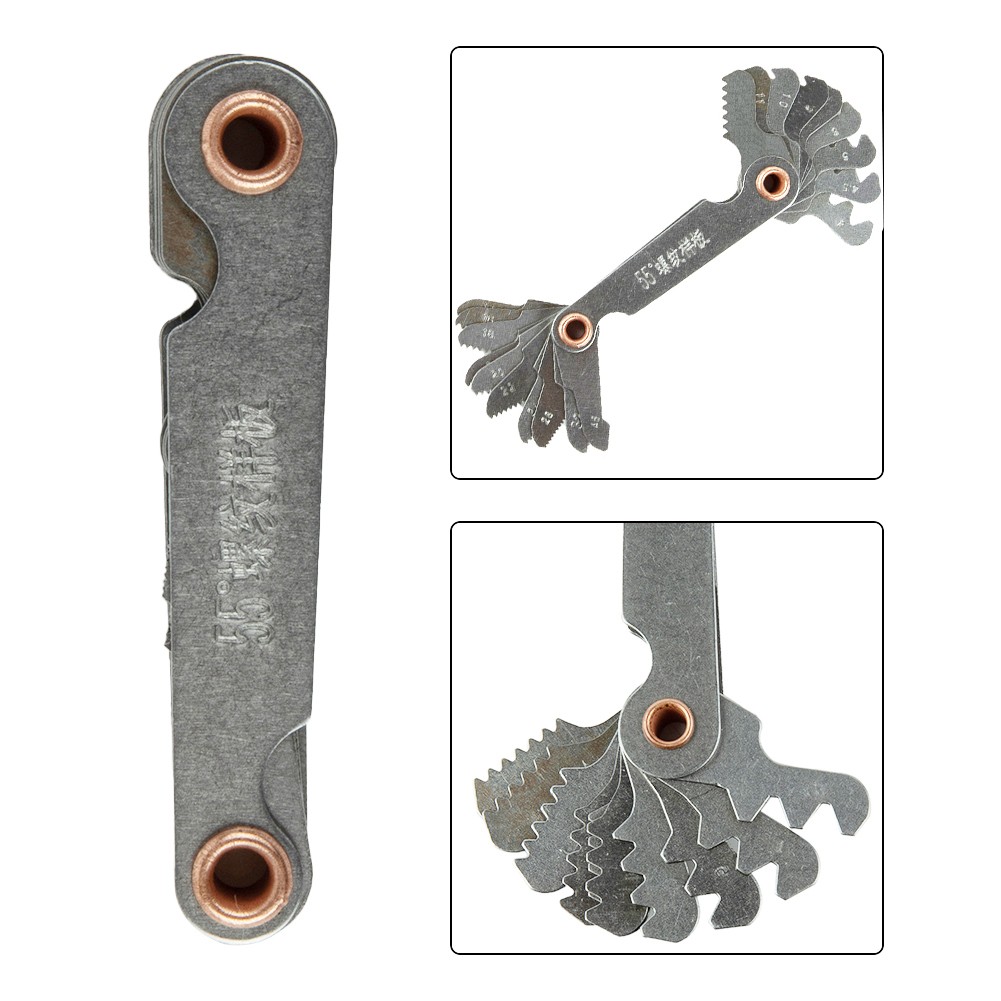 55/60 Degree Metric Inch Thread Plug Gauge Thread External Thread Pitch ...