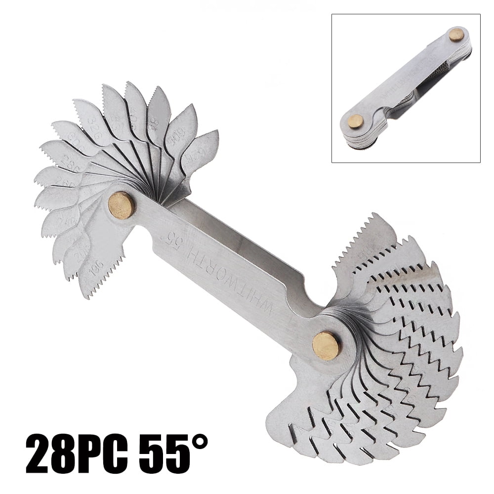 55/60 Degree Metric Inch US Thread Plug Gauge Carbon Steel Gear Tooth ...
