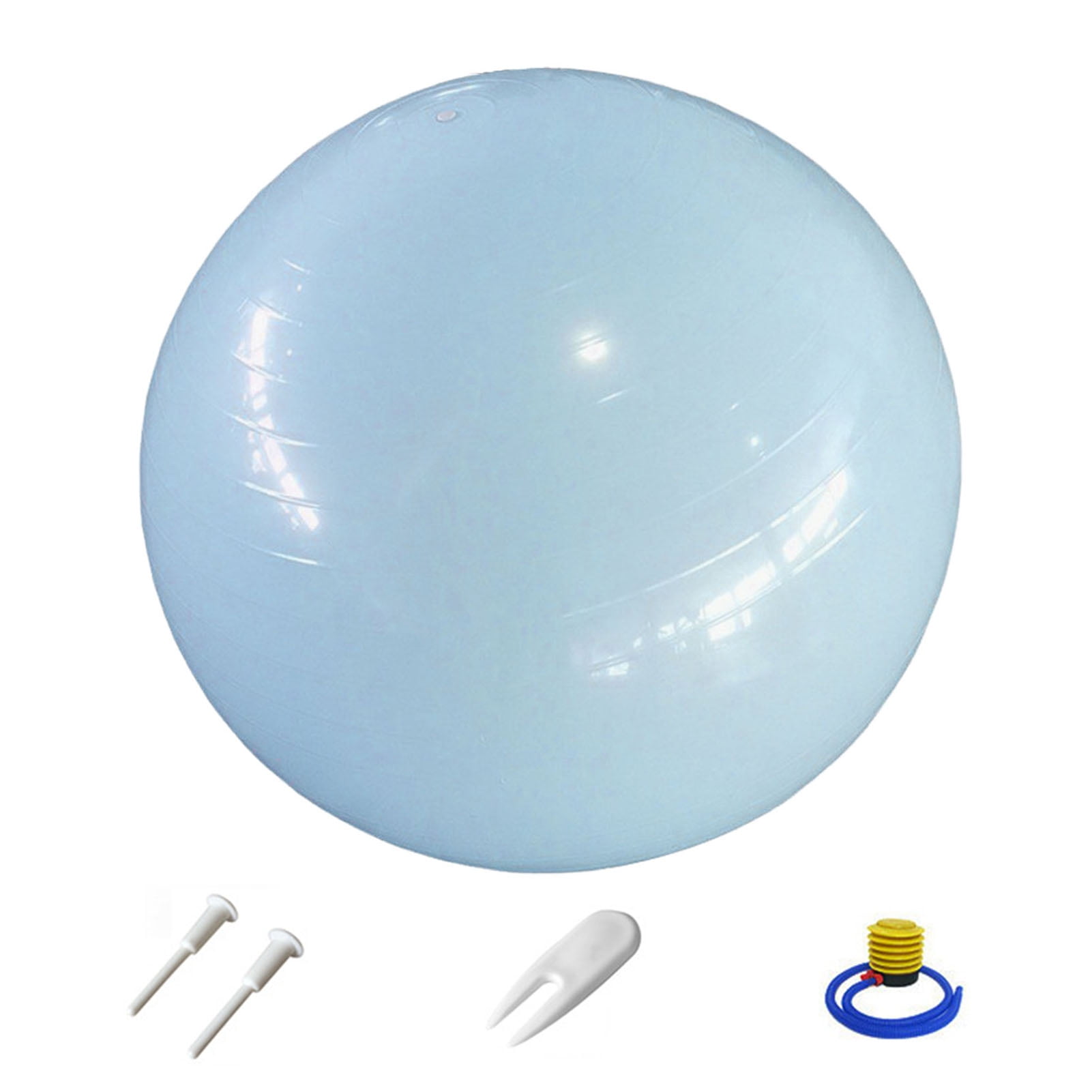 55/65/75CM Yoga Ball with Air Pump Anti-slip Physical Therapy PVC ...