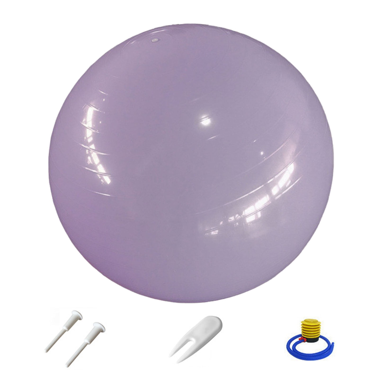 55/65/75CM Yoga Ball with Air Pump Anti-slip Physical Therapy PVC ...