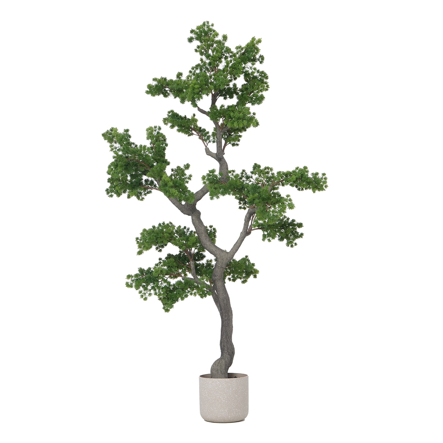 55" Artificial Faux Bonsai Tree | Real Touch Faux Bonsai Tree - Walmart ...