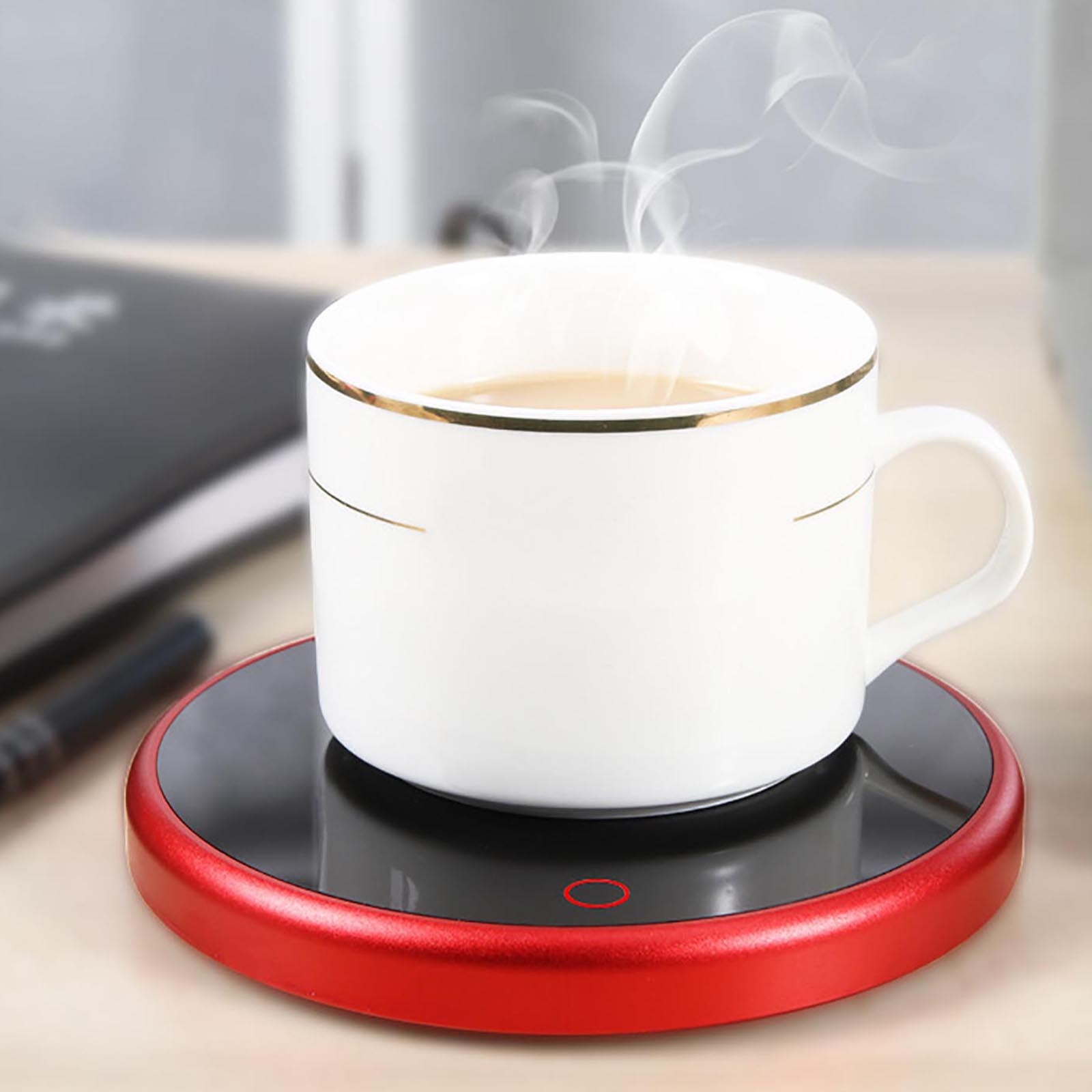 55°C Constant Temperature Ceramic Coffee Mug Warmer Auto Heating Pad ...