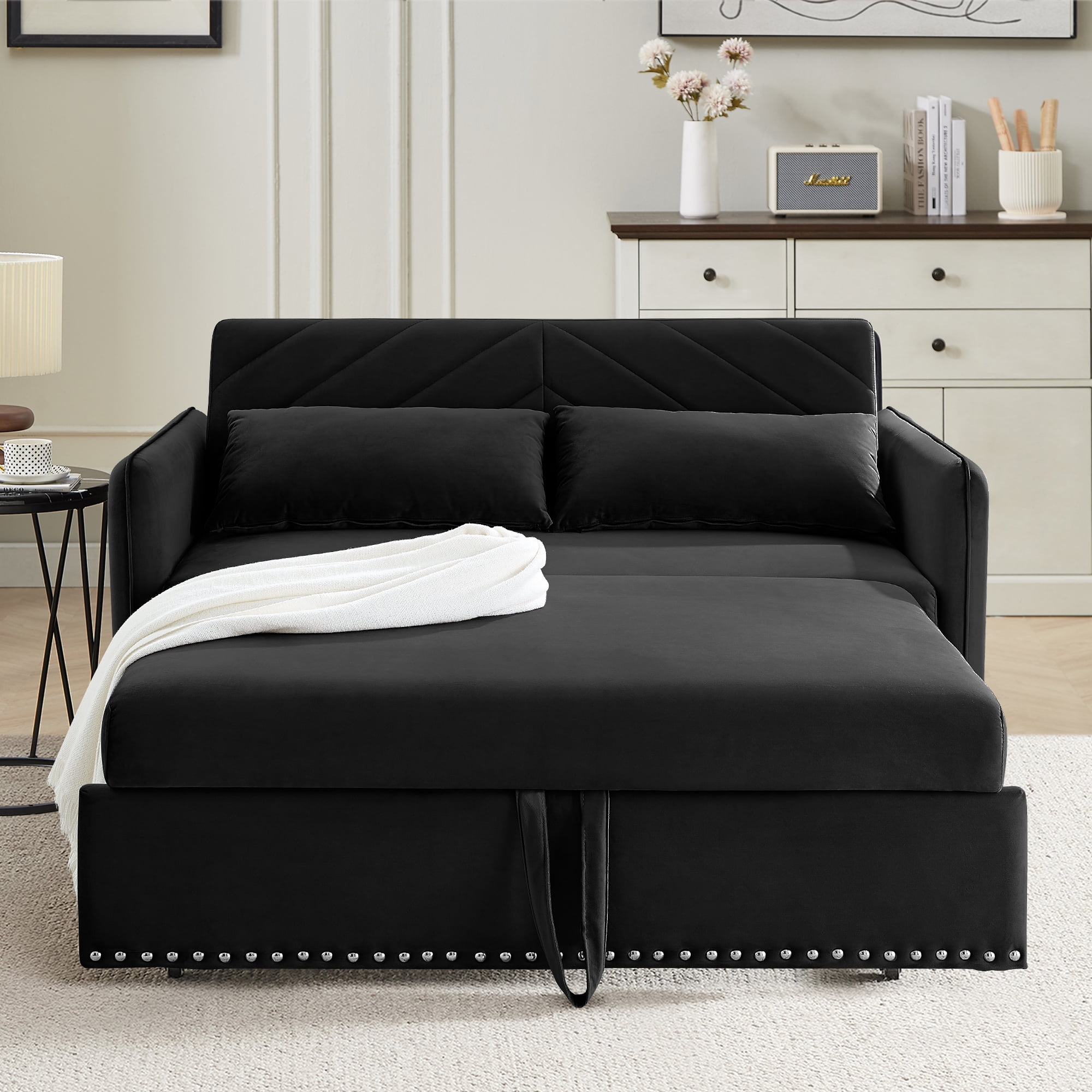 55 Convertible Sleeper Sofa Bed,3 in 1 Convertible Philippines | Ubuy