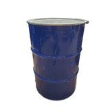 BB55 Versatile 55 Gallon Drum Burn Barrel with Removable Lid for Trash ...
