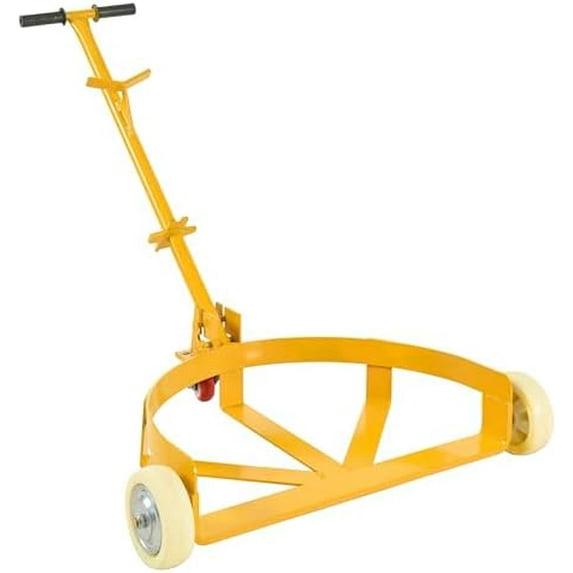 55 Gallon Drum Dolly, 1200 lbs Capacity Oil Drum Cart with 1 Swivel ...