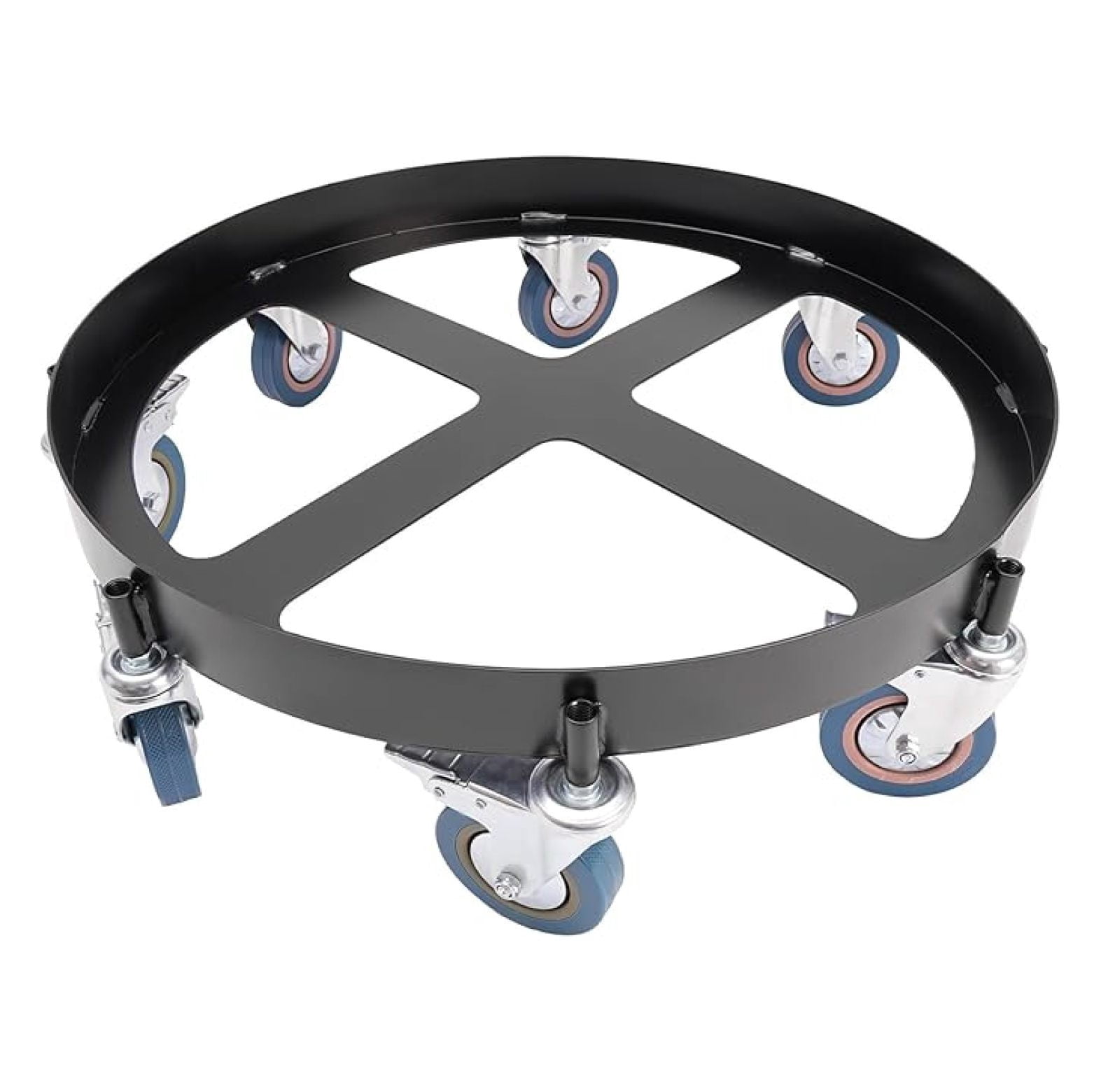 55 Gallon Drum Dolly with 8 Swivel Caster Wheel, 2000 Lbs Capacity ...