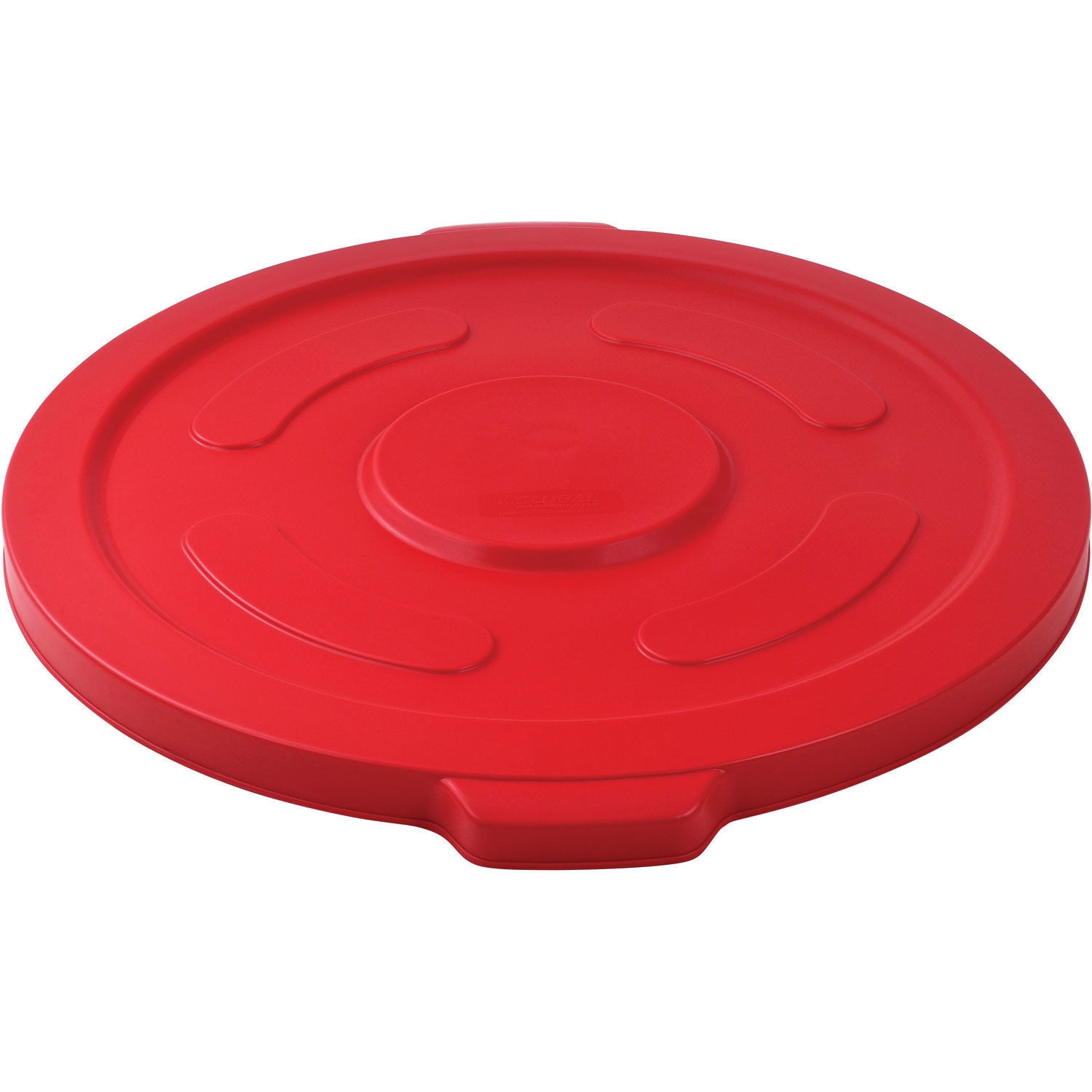 Global Industrial Plastic Trash Can Lid - 55 Gallon Red - Walmart.com