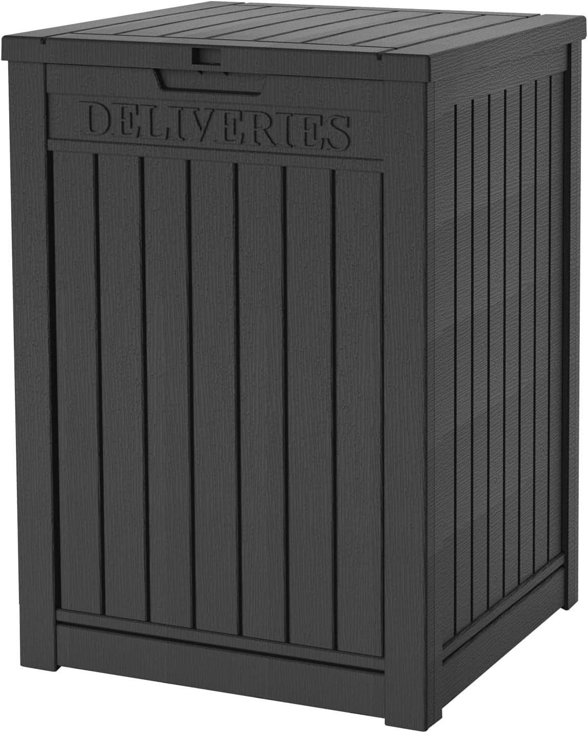 55 Gallon Resin Package Delivery Box, Lockable, Rust & Moisture Proof ...