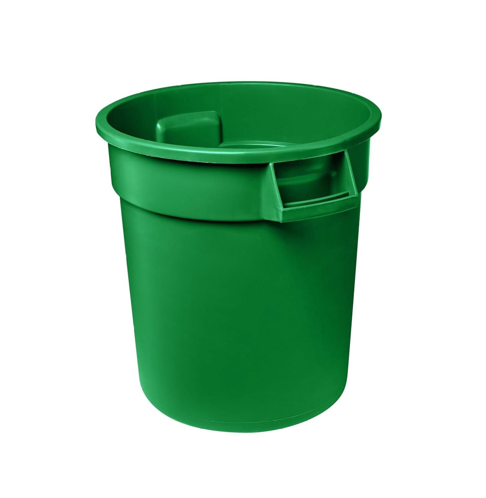 55 Gallon Round Plastic Storage Container for Feed, Seed, and Household ...