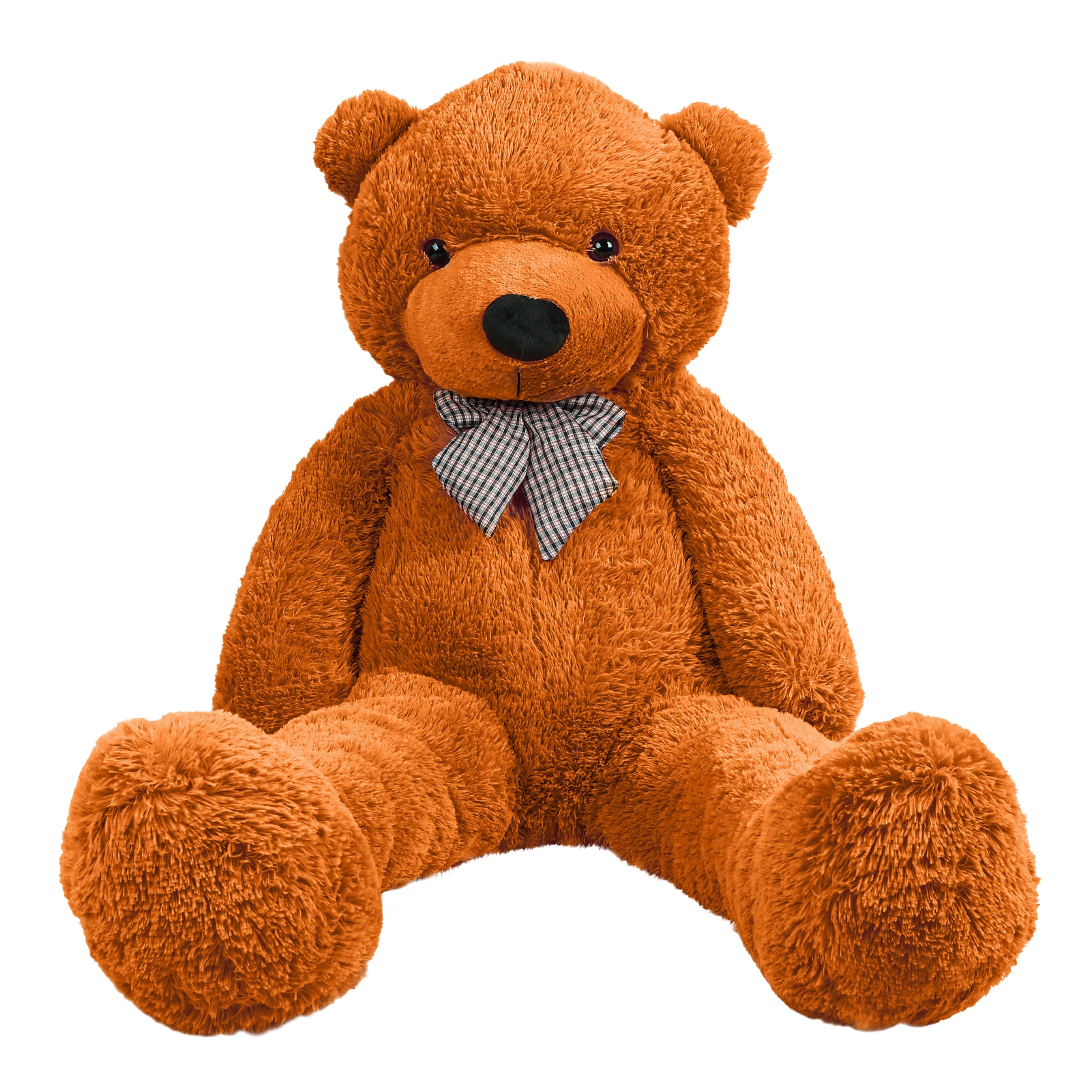 55" Giant Teddy Bear, Lifesize Stuffed Animal with Bow Tie, Extra Large ...