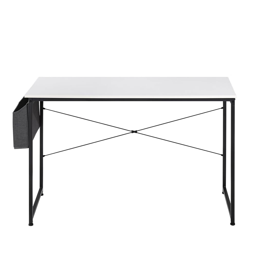 55-Inch Computer Desk, Home Office Writing Study Desk with Storage Bag ...