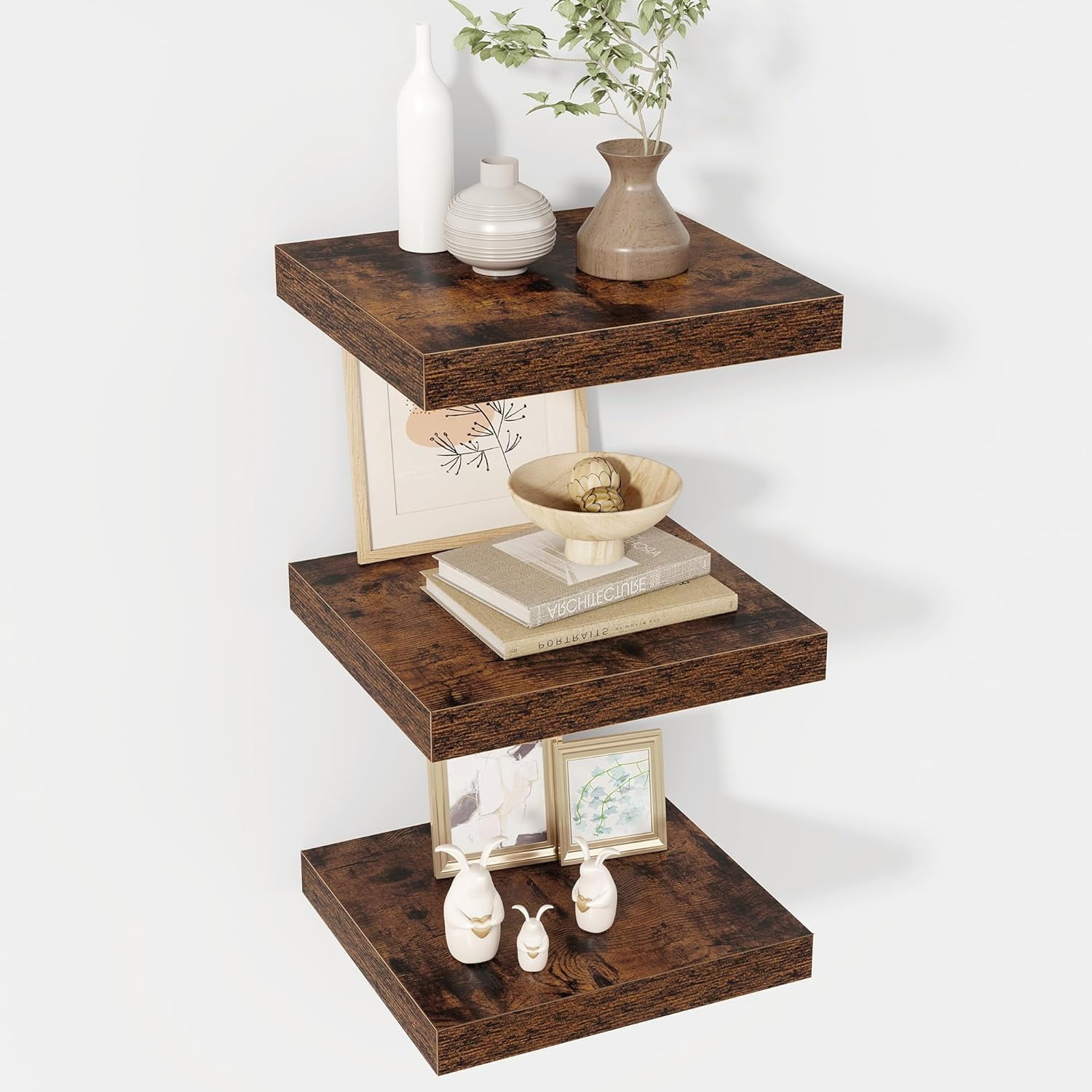 55 Inch Floating Shelves 12" Deep Floating Shelf Wall Mounted 55" Wall ...