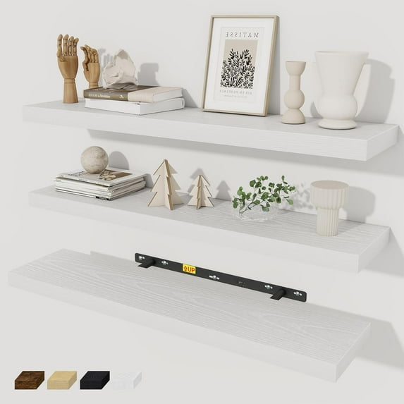 55 Inch Floating Shelves for Wall 2 Pack Shelves for Bedroom|Kitchen ...