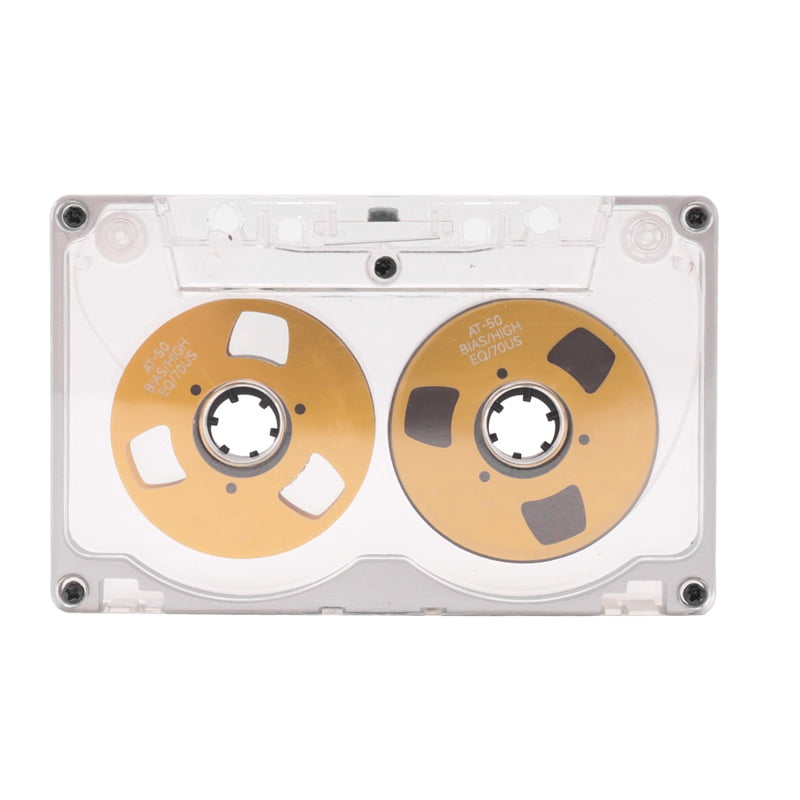 55 Minute Blank Tape Disk Double-Sided Metal Small Open Disk Blank ...