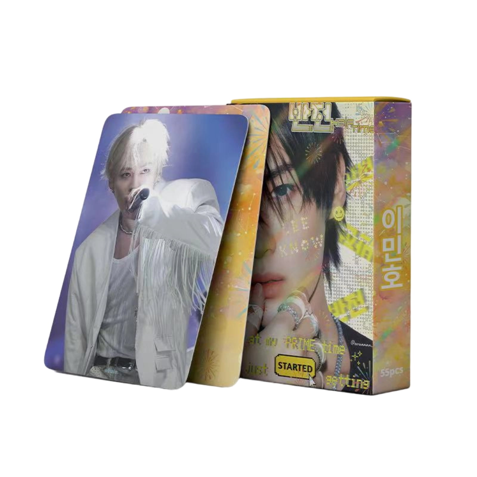 55 Piece Individual K Idol Kpop Lomo Photo Cards Merch Hd Solo Fan ...