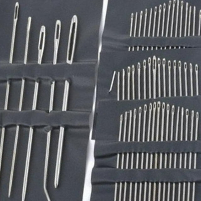55 Pieces Stainless Steel Hand Sewing Needle Set Premium Hand Sewing ...