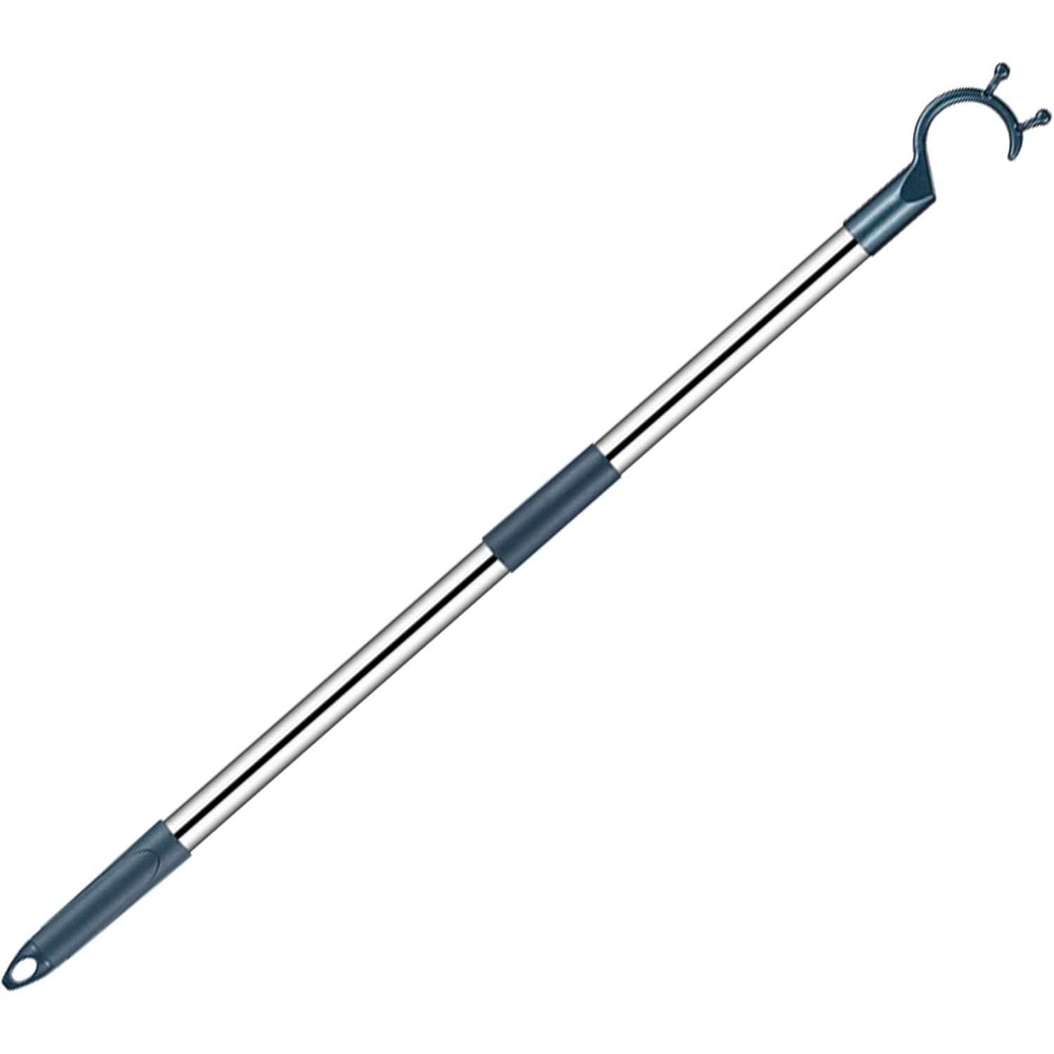 55'' Retractable Reach Sticks Extend Utility Pole Hook Adjustable Long ...