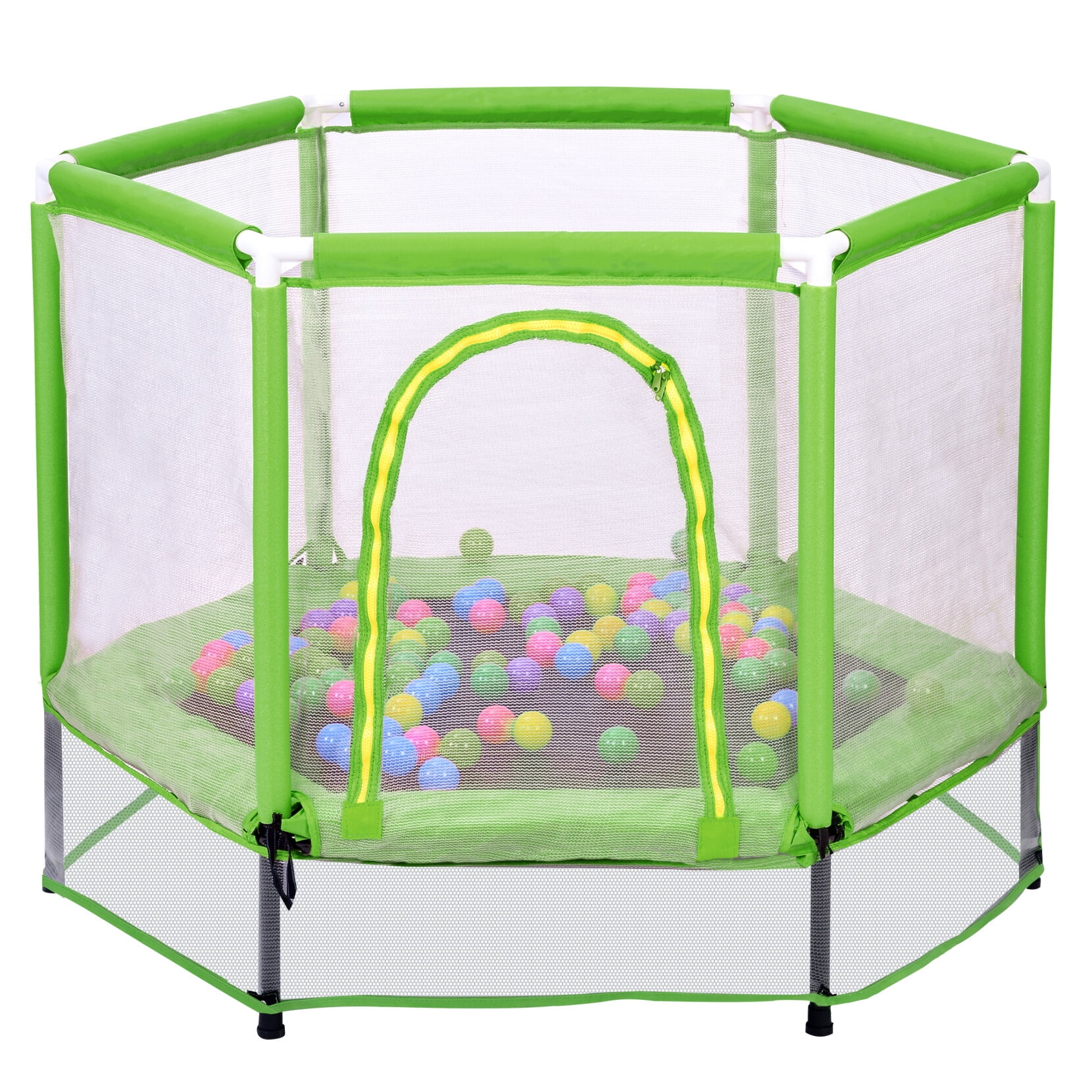 55'' Toddlers Trampoline, Indoor Outdoor Mini Trampoline with Ocean ...