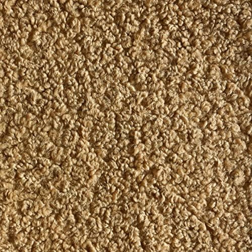 55" Wide Boucle Upholstery Plush Chenille Fabric Latte Color by The ...