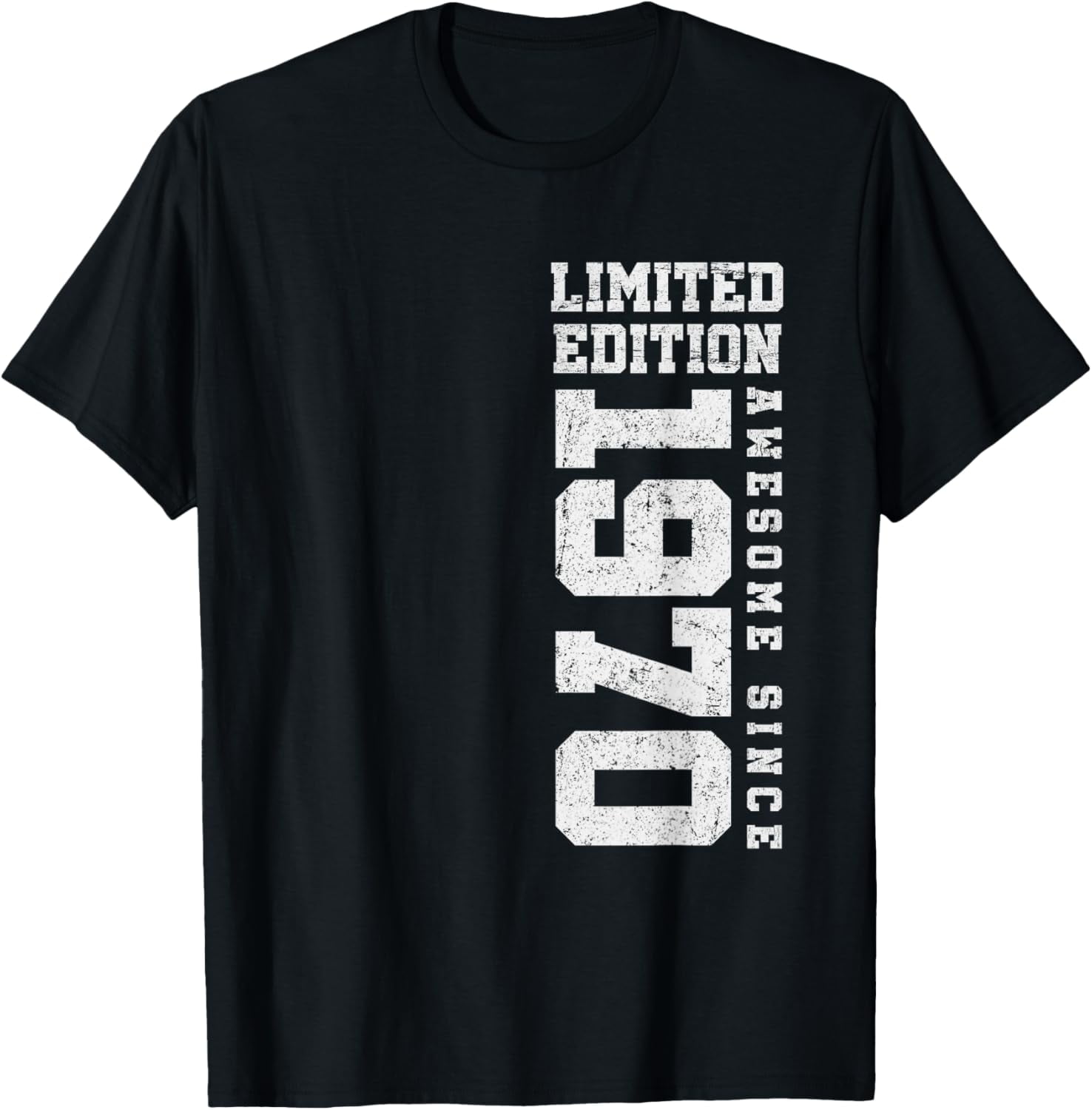 55 Year Old Awesome Since 1970 Limited Edition 55th Birthday T-Shirt ...