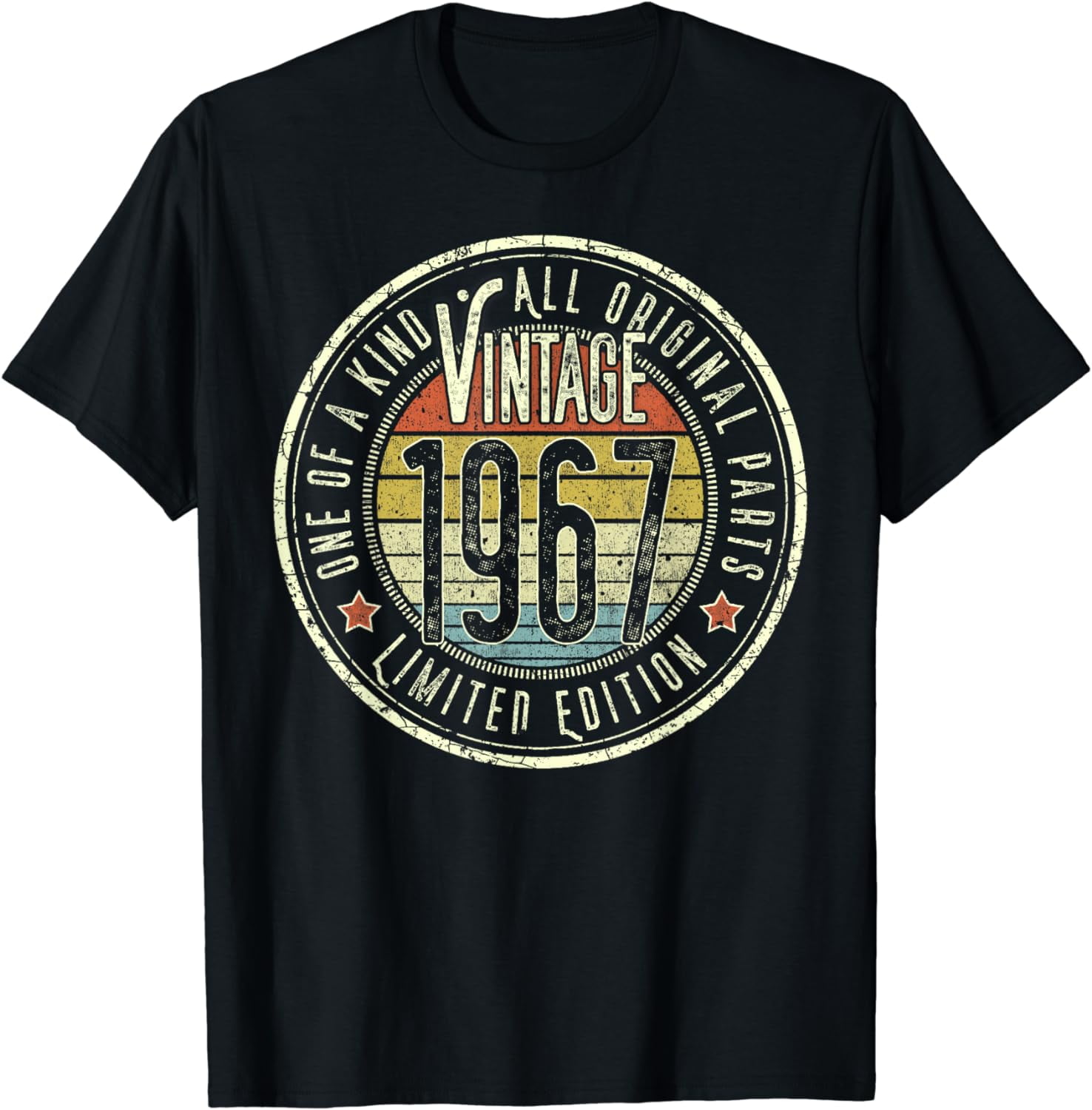 55 Years Old Vintage 1967 Limited Edition 55th Birthday T-Shirt ...