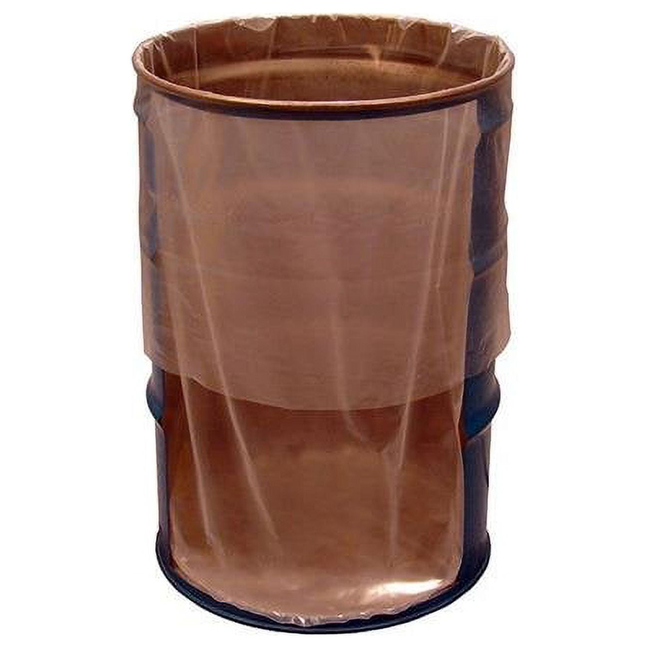 55 gal 8 mil Anti-Stat LDPE Round Bottom Drum Liner - Pack of 50 ...