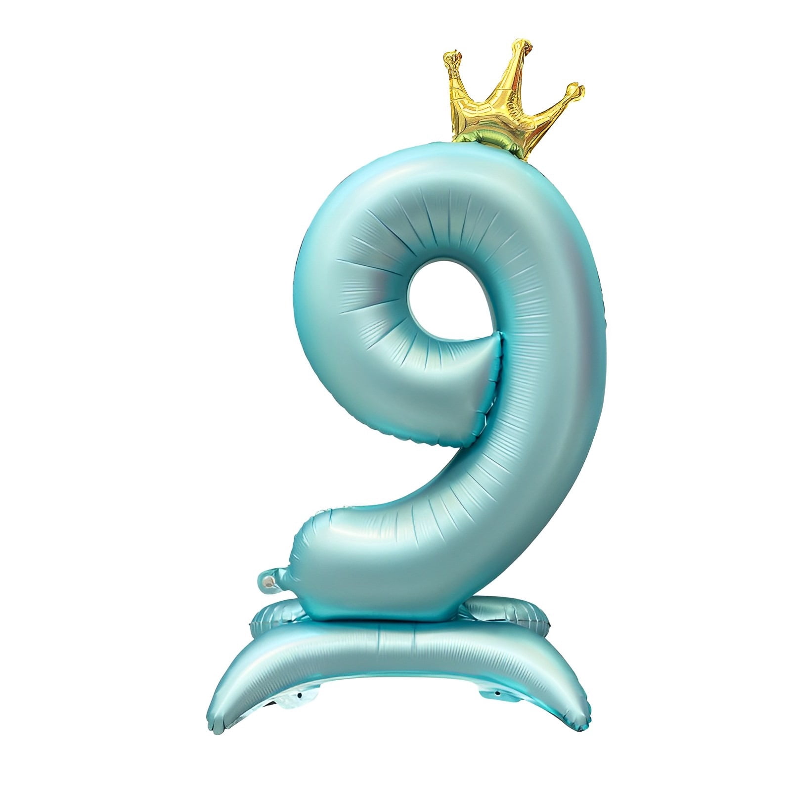 Gleaminglife 42-Inch Blue Number Foil Balloons for Birthday Party ...