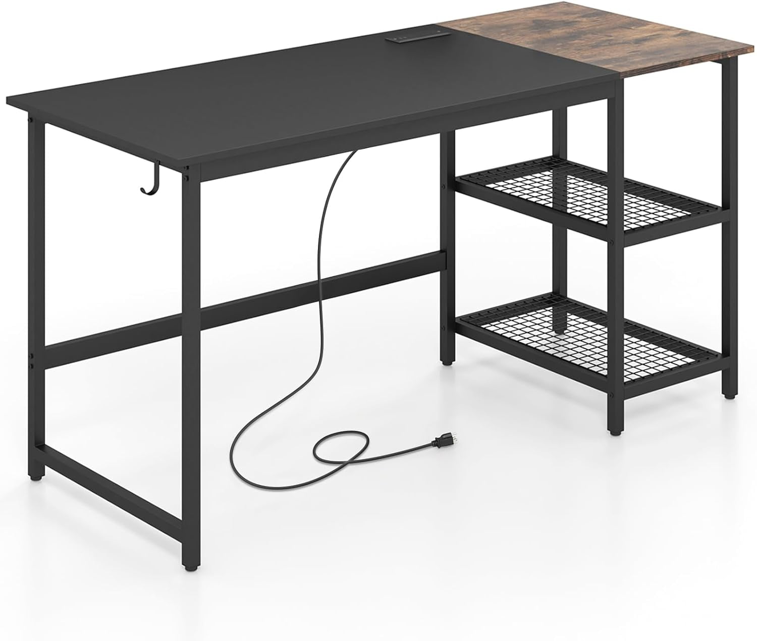 55\u2019\u2019 Computer PC Gaming with Power Outlet & USB Ports Large ...