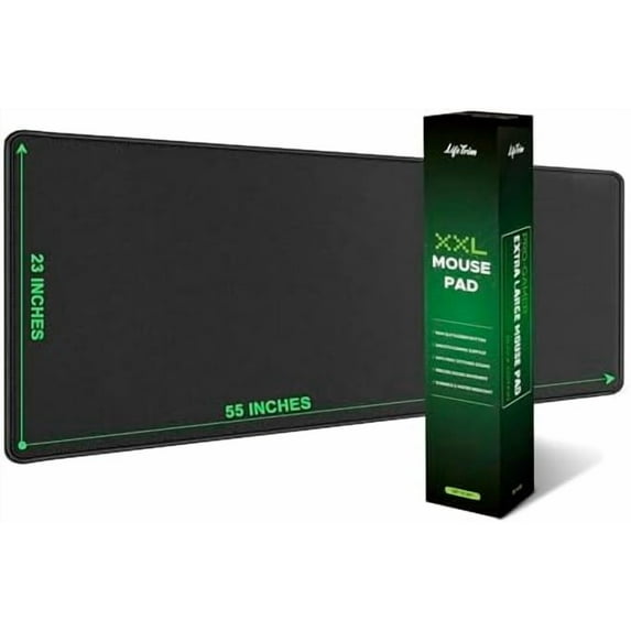 55” x 23” XXL Mouse Pad Gaming 5mm Thick Extended Keyboard Mat Full ...