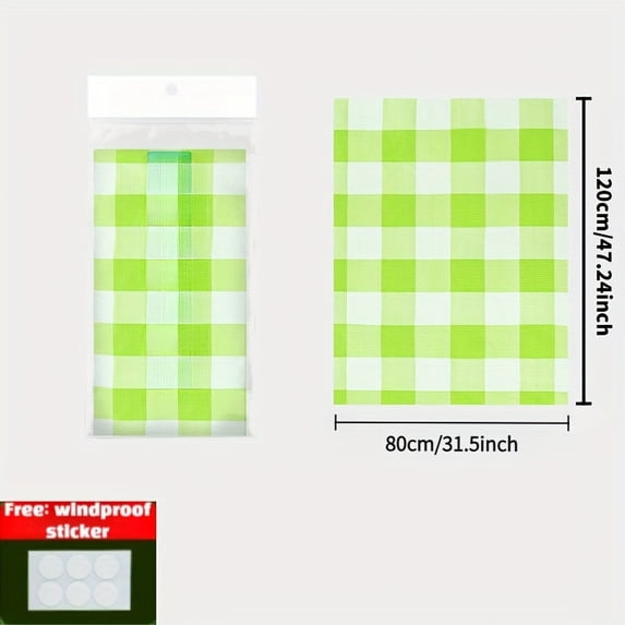 55 x 31 Inch Thickened Non-Rubbing Disposable Plastic Table Cover ...