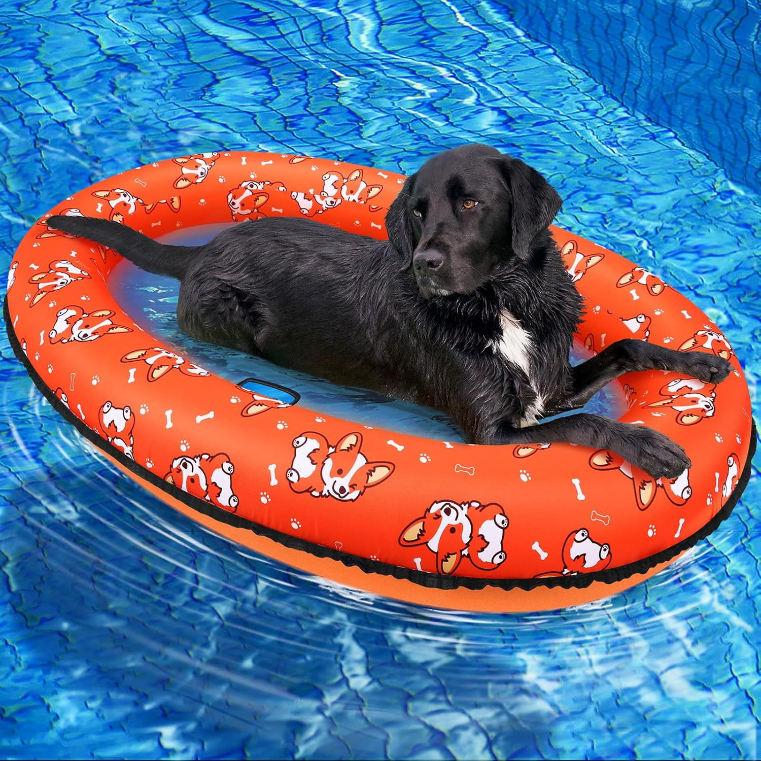 55'' x 35'' Dog Pool Float, Dog Floats for Pool, Pool Rafts for Dogs ...