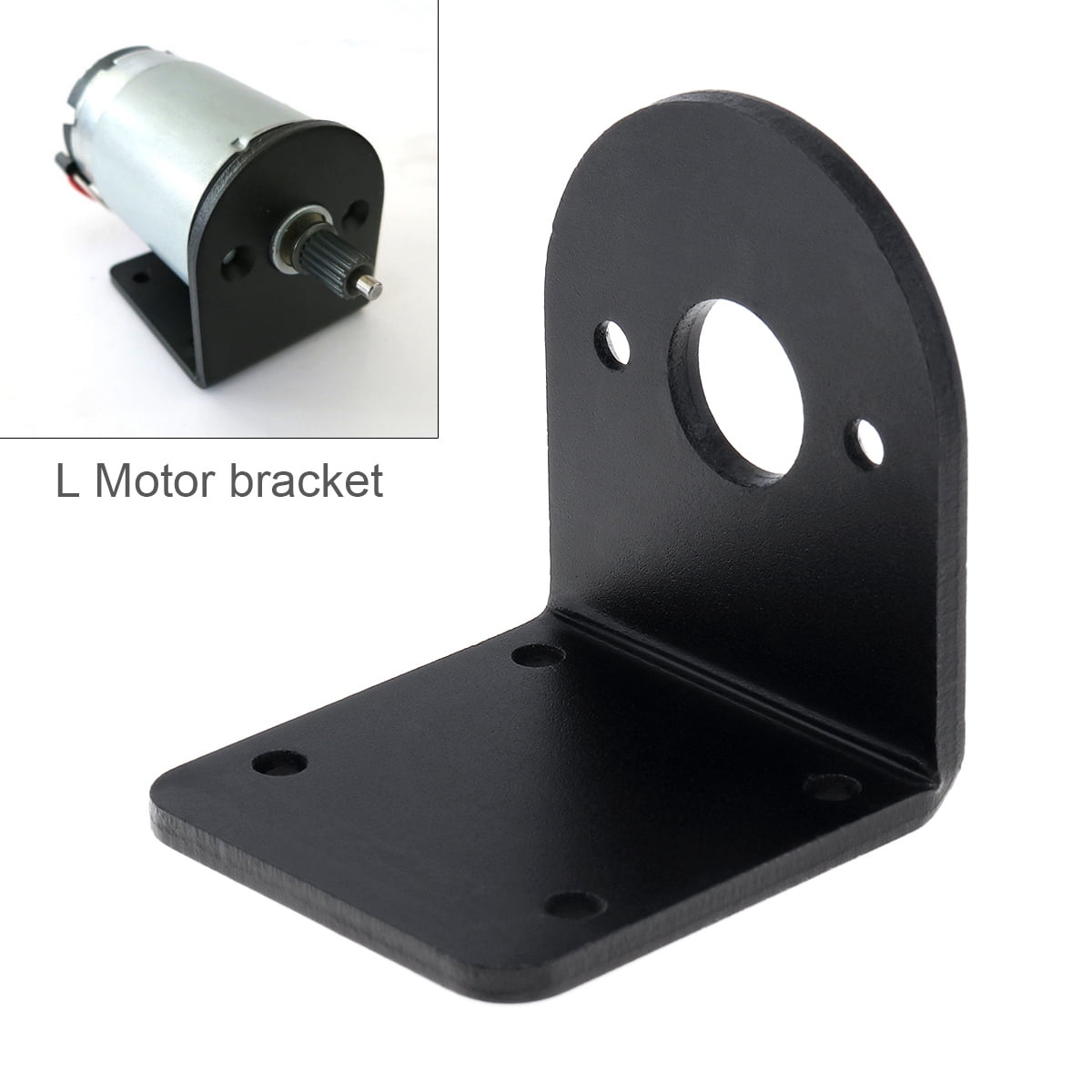 550 DC Motor Mount Bracket 5 Series Universal L Shaped Fixing Mounting ...