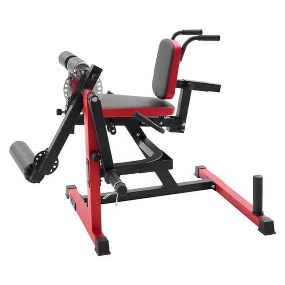 Heavy Duty Leg Extension and Curl Machine 550 lbs Capacity Adjustable ...
