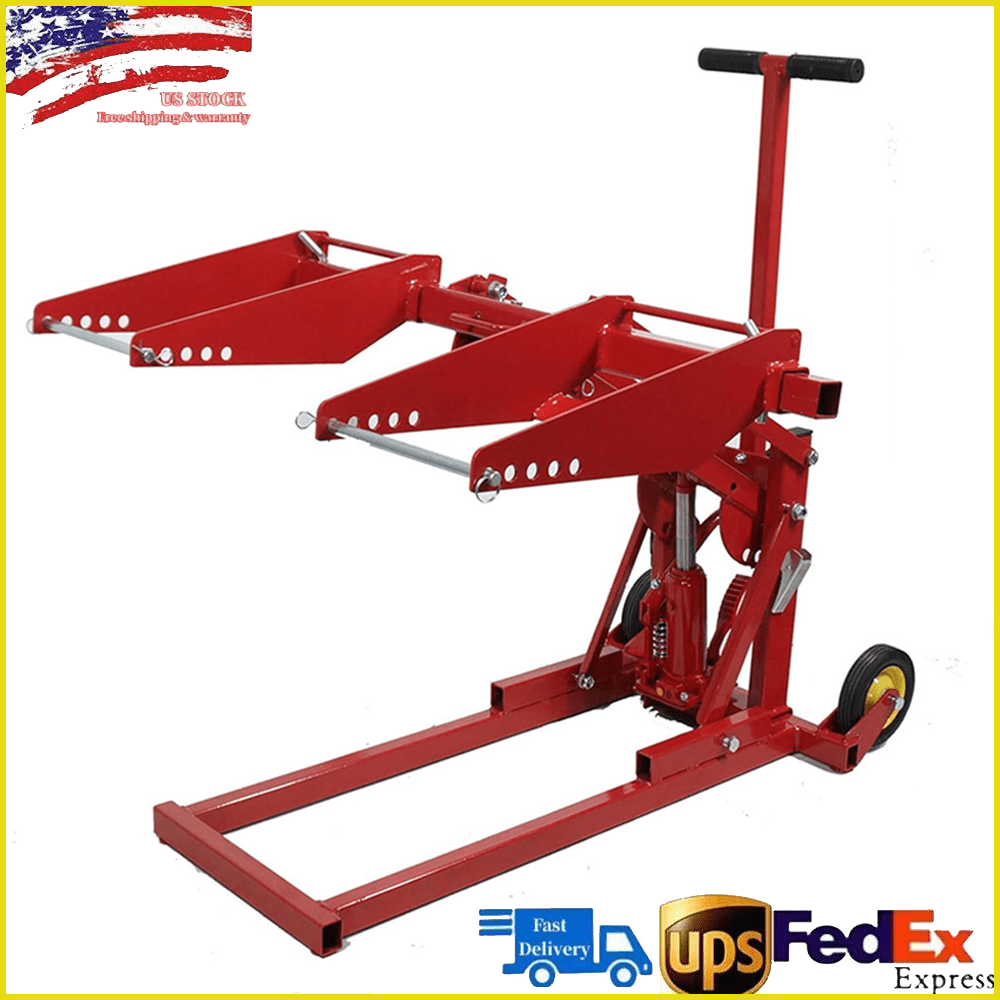 550 Lbs Lawn Mower Lift for Lawn Tractors, Zero Turn Mowers, All Riding ...