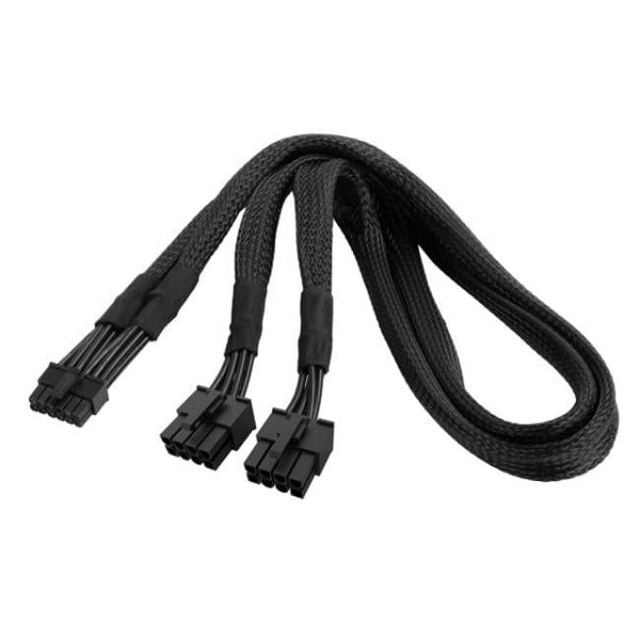 550 mm 2 x EPS 8 Pin PSU to 12 Pin GPU Power Cable, Black - Walmart.com