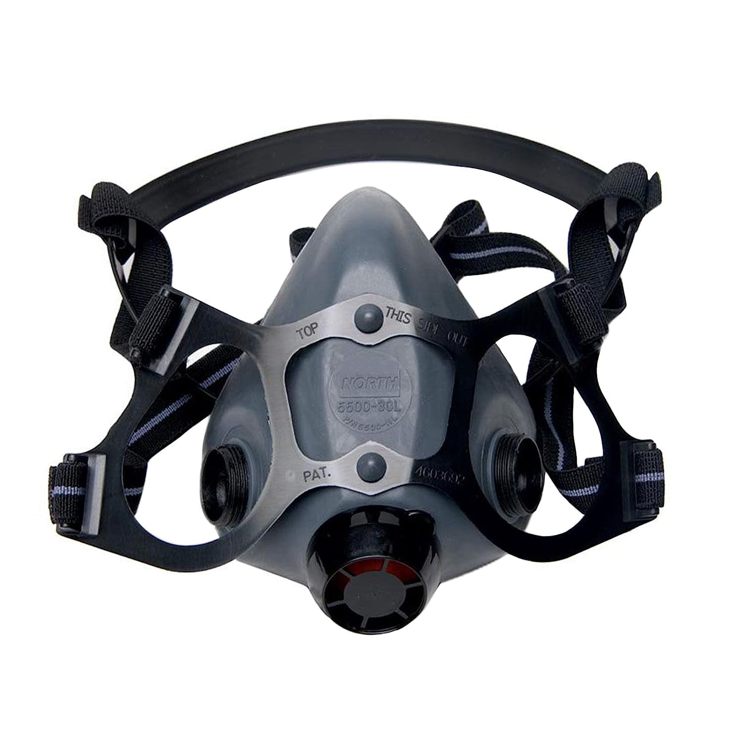550030M 5500 Series Low Maintenance Half Mask Respirators, Medium, 1' x ...