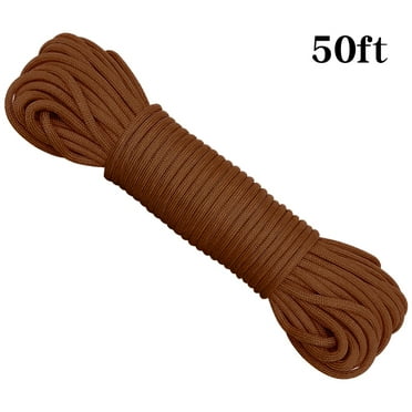 HRX 10mm Thick Cotton Rope, 16 Yards, Strong Twisted Cord for Macrame ...