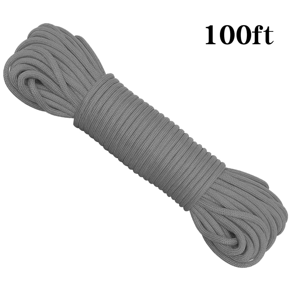 550LB Paracord Parachute Cord Rope Mil Spec Type III 7 Strand 50 100 ...