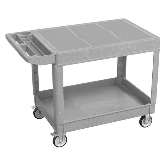 550LBS Utility Cart, Flat Top 46x25 Inch Utility Cart with Wheels,Heavy ...